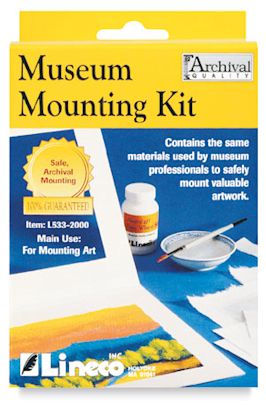 Lineco Archival Mounting Kit | BLICK Art Materials