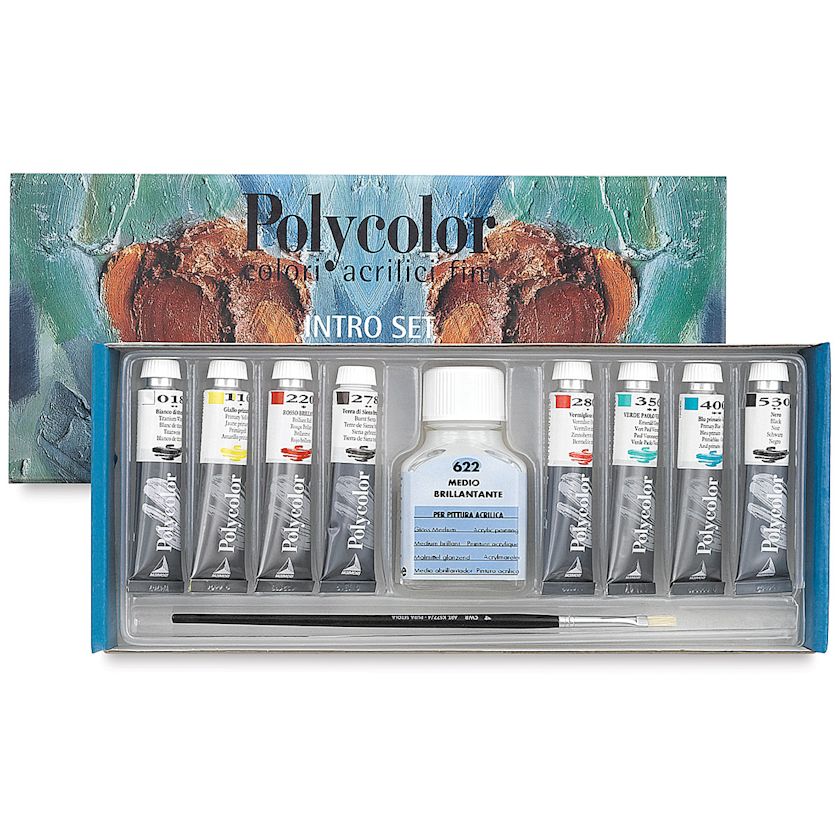 Maimeri Polycolor Vinyl Paints and Sets | BLICK Art Materials