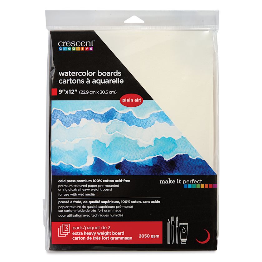 Crescent Watercolor Boards | BLICK Art Materials