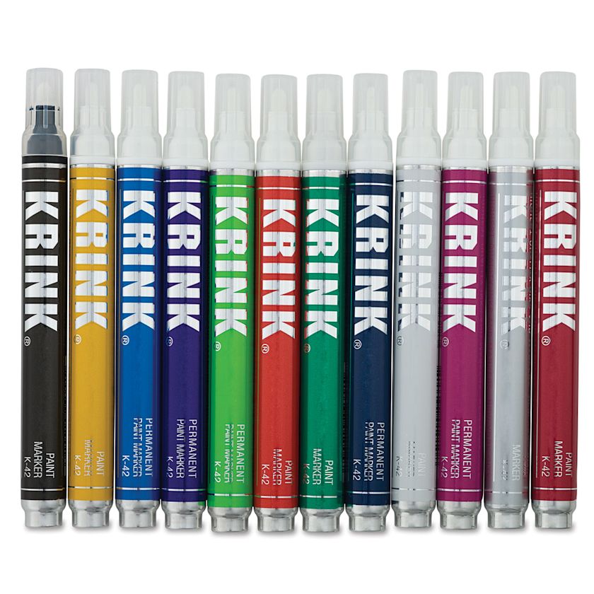 KRINK K-42 Paint Marker - Set of 12 | BLICK Art Materials