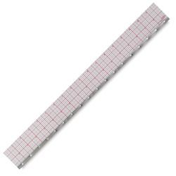 Westcott Plastic Ruler - 18", 8ths, Matted | BLICK Art Materials