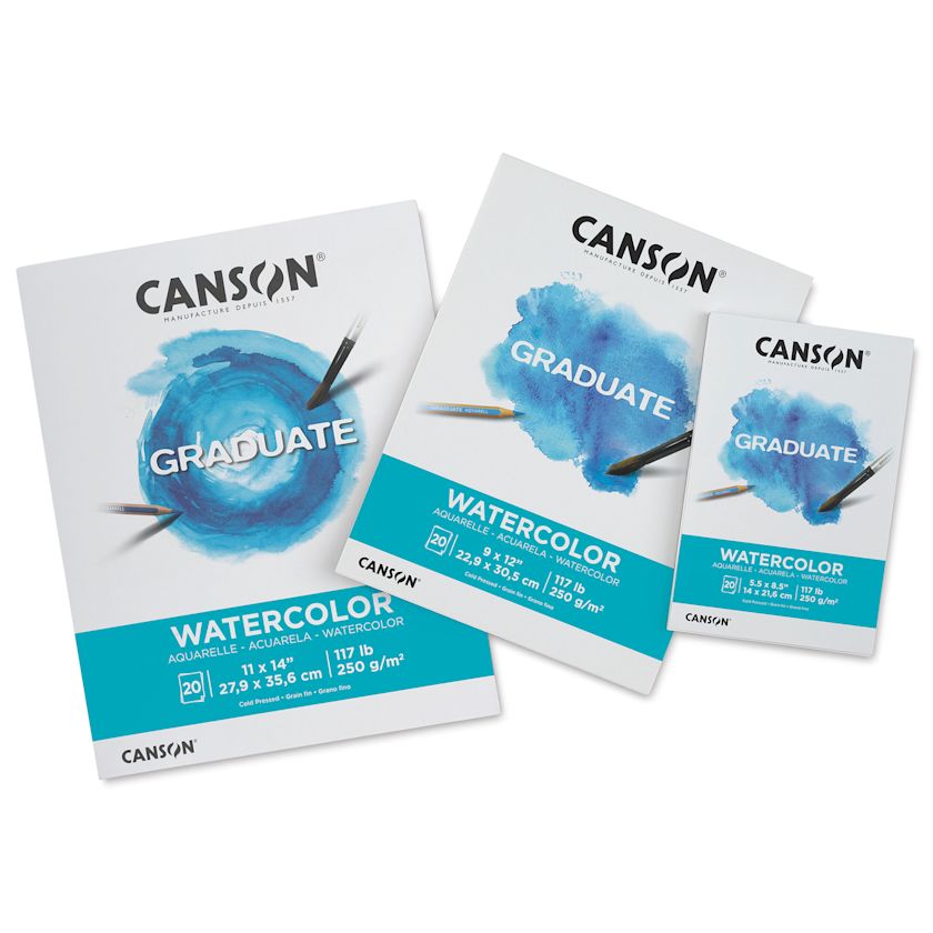 Canson Graduate Watercolor Pads | BLICK Art Materials