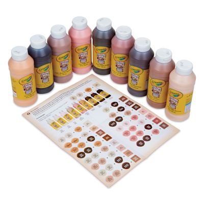 Crayola Colors of the World Washable Project Paint Set | BLICK Art ...