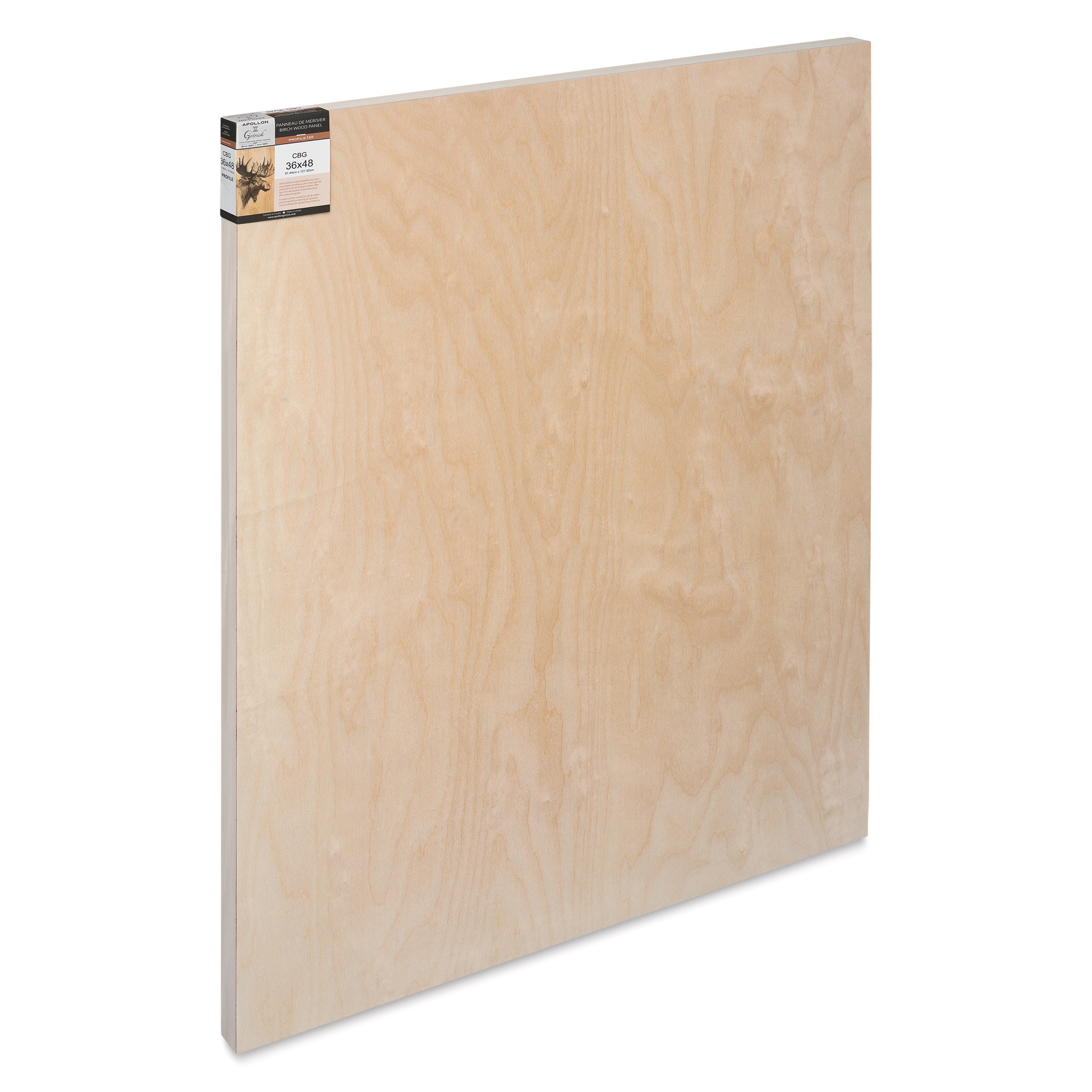 Apollon Gotrick Cradled Wood Panel - 36" x 48", 1-1/2" Profile | BLICK ...