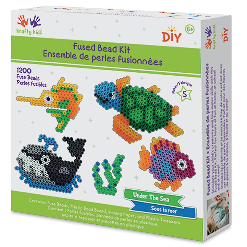 Krafty Kids Fused Bead Kits | BLICK Art Materials