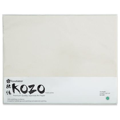 Yasutomo Kozo Paper - Pkg of 10 Sheets | BLICK Art Materials