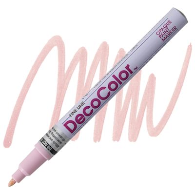 Decocolor Paint Marker - Blush Pink, Fine Tip | BLICK Art Materials