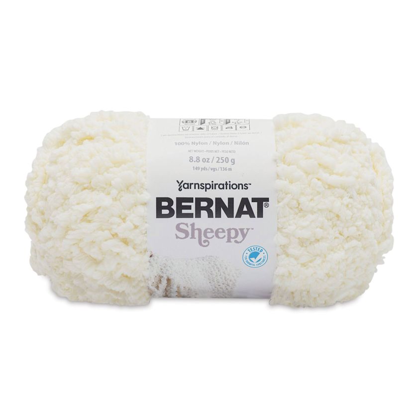 Bernat Sheepy Yarn - Cotton Tail, 149 yards | BLICK Art Materials
