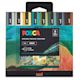 Posca Paint Markers - Set of 8, Earth Tone Colors, Medium Tip, 2.5 mm ...