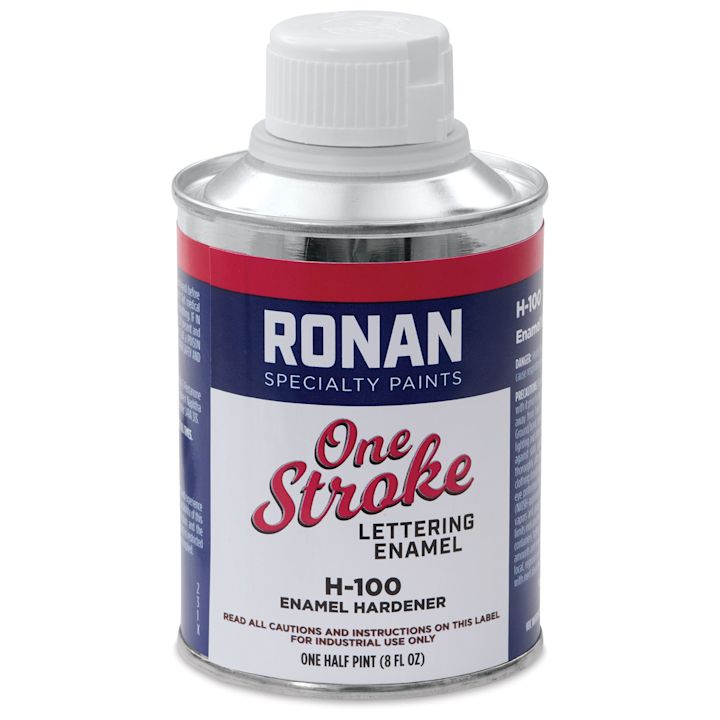 Ronan One Stroke Lettering Enamel Additive - Enamel Hardener, Half Pint ...