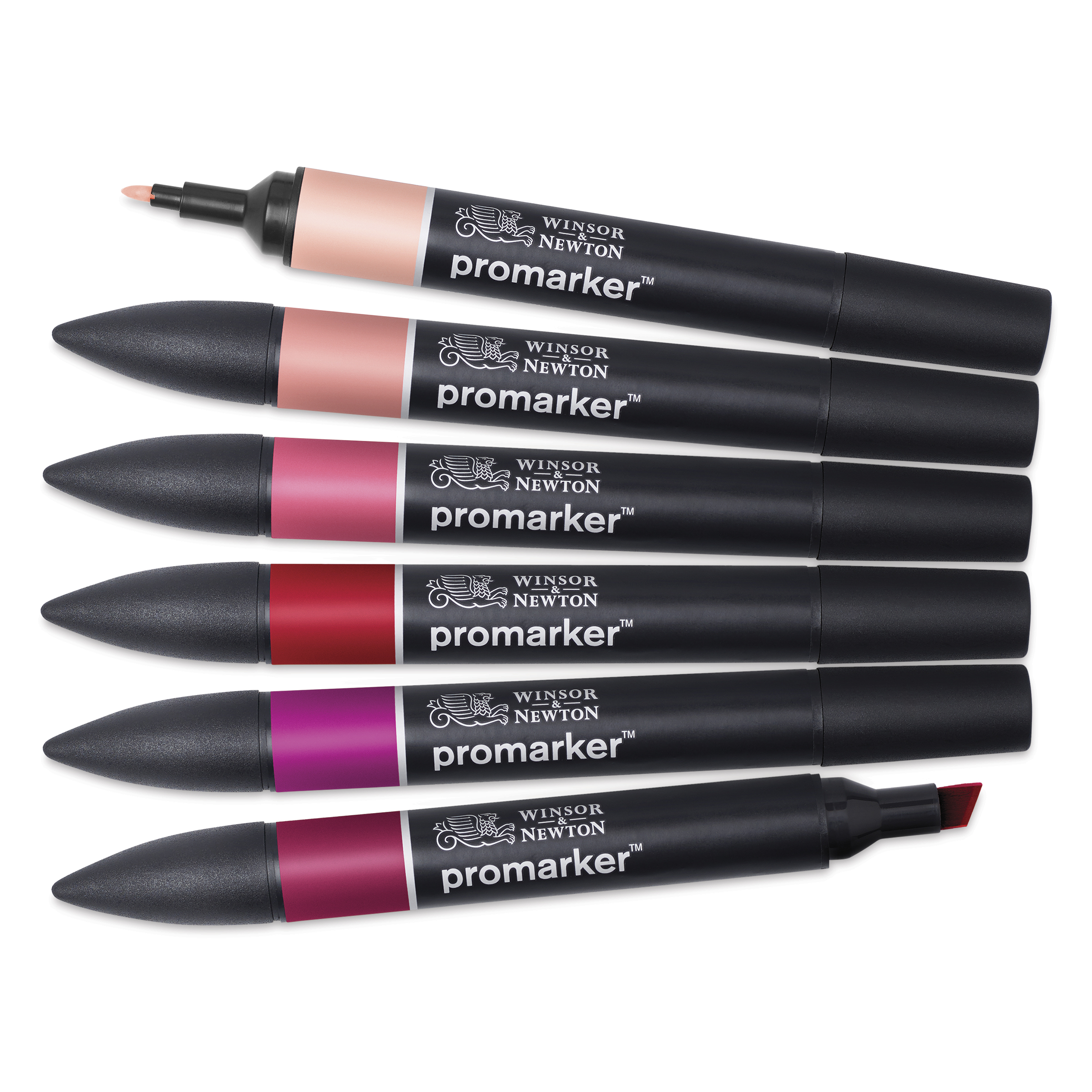 Winsor & Newton Promarkers - Red Tones, Set of 6 | BLICK Art Materials