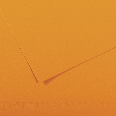 Canson Mi-Teintes Drawing Papers - 8-1/2" x 11", Cadmium Yellow, 25 ...