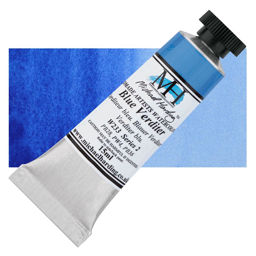 Michael Harding Artists Watercolor - Blue Verditer, 15 ml | BLICK Art ...