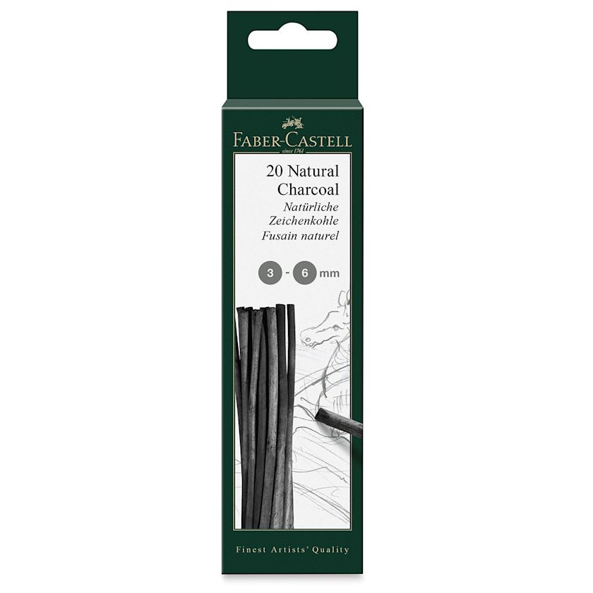 Faber Castell Pitt Natural Willow Charcoal Sets | BLICK Art Materials
