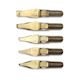 Speedball Broad Edge C-Series Flat Calligraphy Nibs - LC, Assorted ...