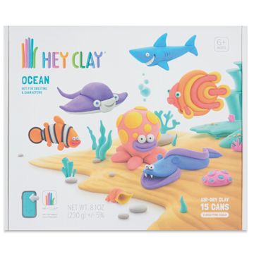 Fat Brain Toys Hey Clay Kit - Ocean Creatures | BLICK Art Materials