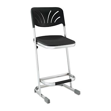 National Public Seating Elephant 24" Z-Stool with Backrest | BLICK Art ...