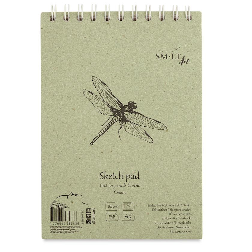 SMLT Art Cream Wirebound Sketch Pads | BLICK Art Materials