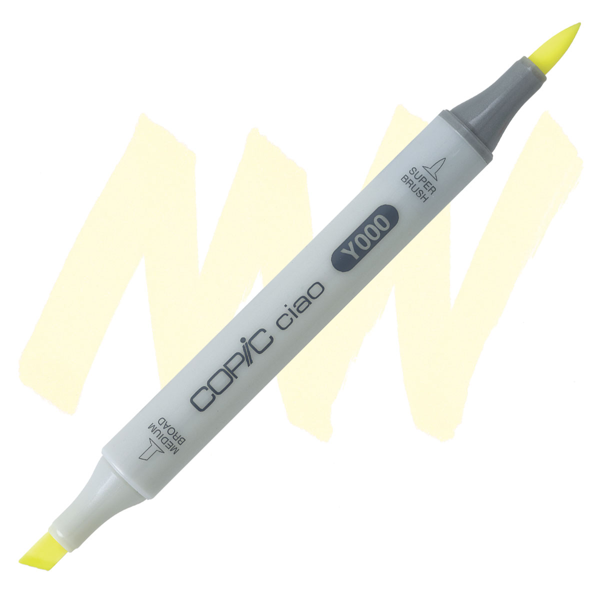 Copic Ciao Double Ended Marker - Pale Lemon Y000 | BLICK Art Materials