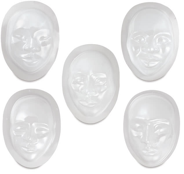 Roylco Multi-Cultural Face Forms | BLICK Art Materials