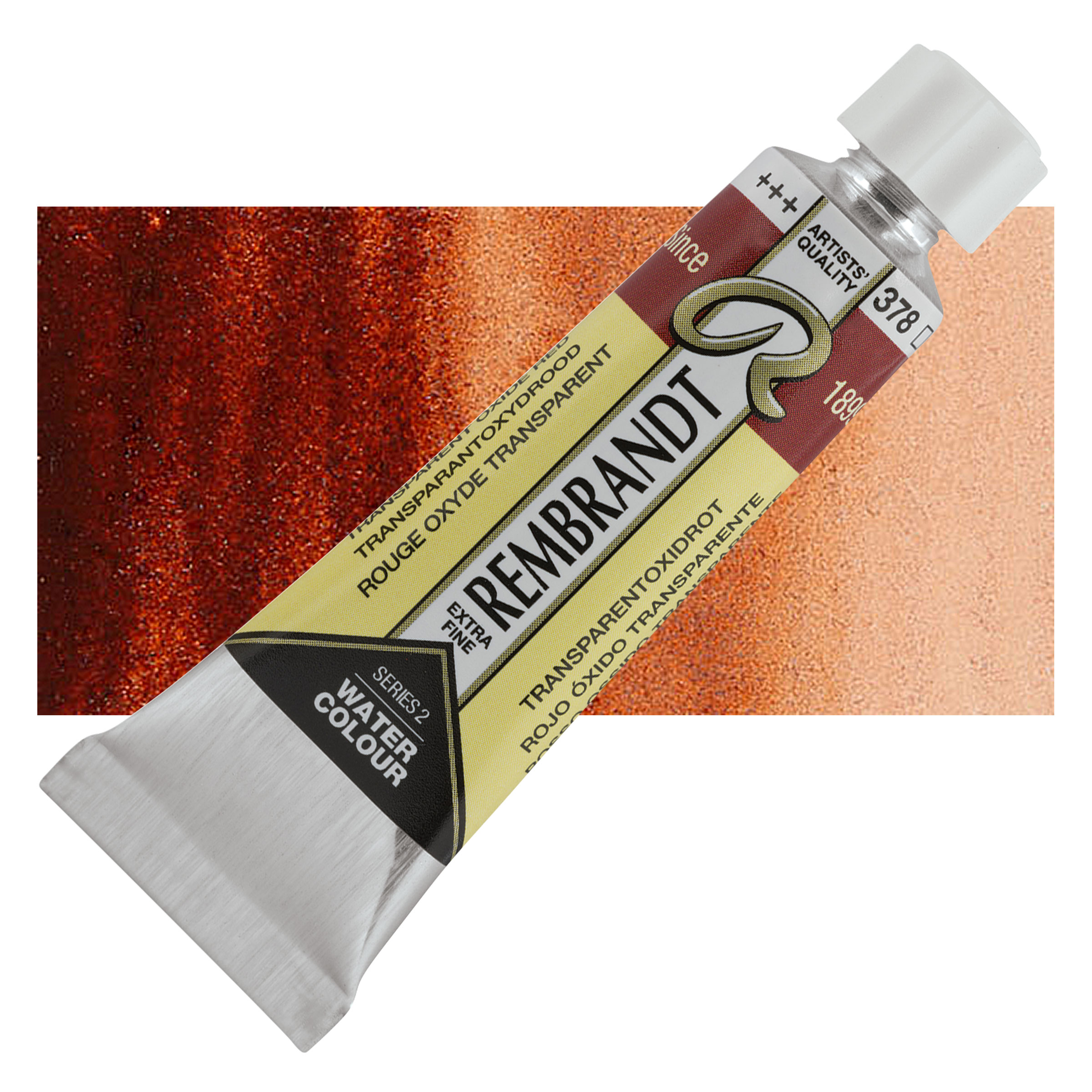 Rembrandt Artist Watercolors - Transparent Red Oxide, 10 ml Tube ...