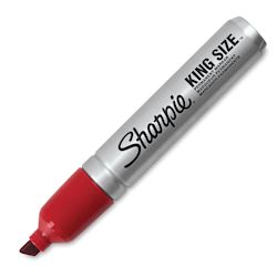 Sharpie King Size Marker - Red, Wide | BLICK Art Materials