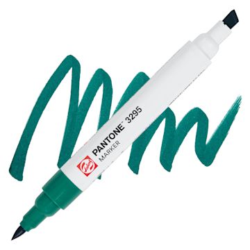 Pantone Dual Tip Marker - 3295 | BLICK Art Materials