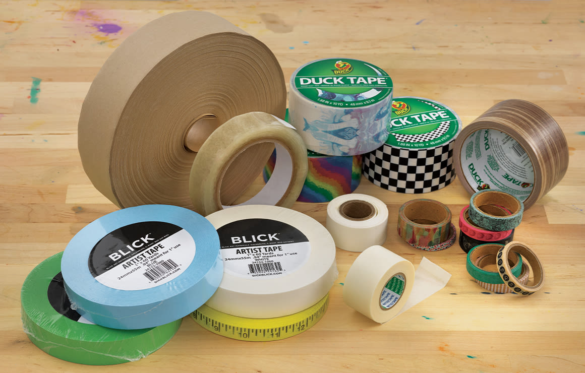 How to Choose the Right Artist Tape | BLICK Art Materials