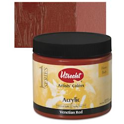 Utrecht Artists' Acrylic Paint - Venetian Red, Pint | BLICK Art Materials