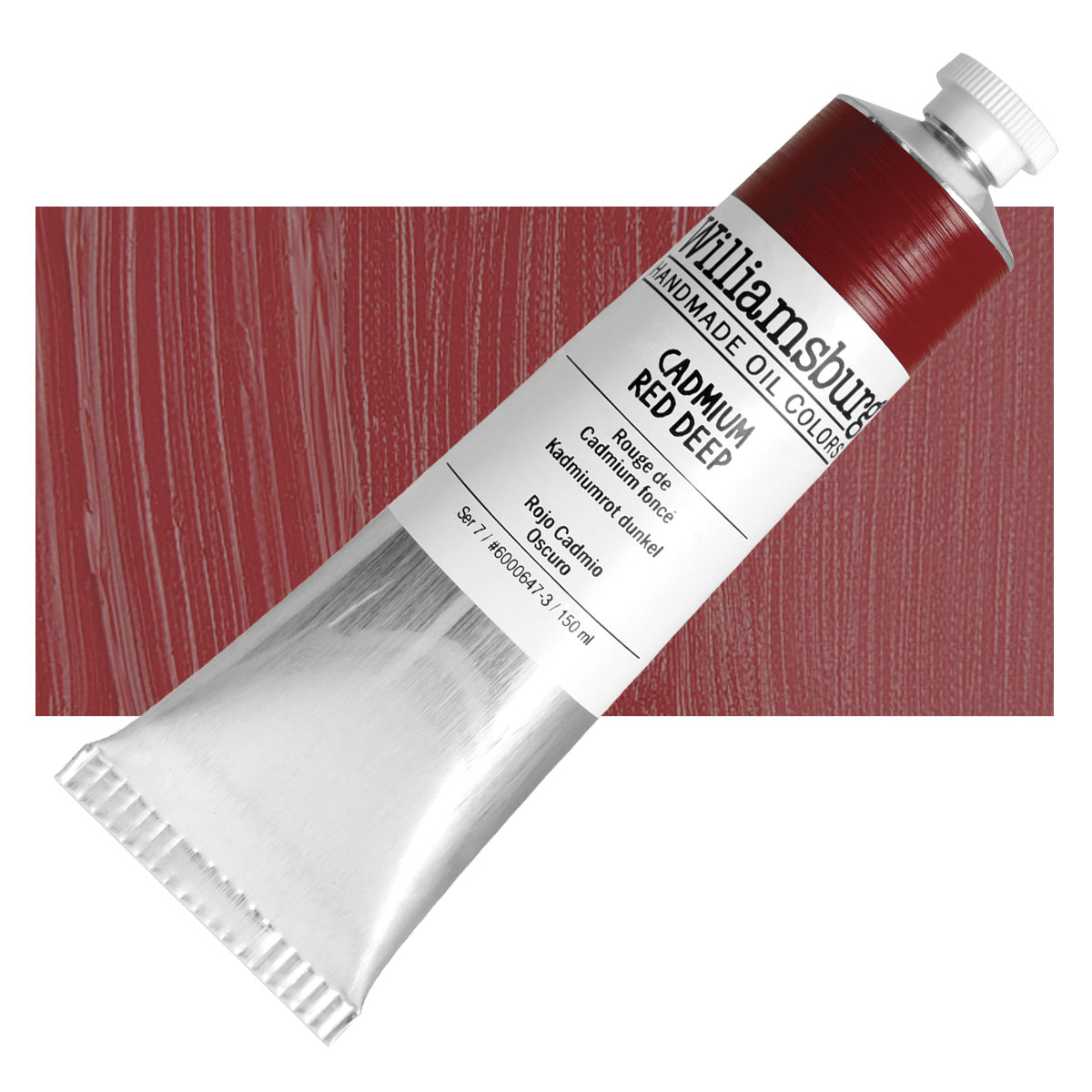 Williamsburg Handmade Oil Paint - Cadmium Red Deep, 150 ml tube | BLICK ...