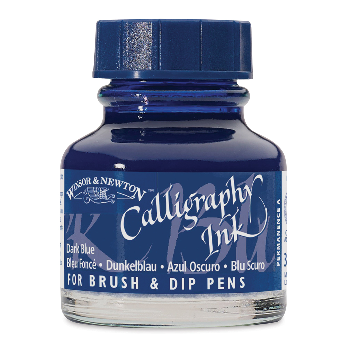 Winsor & Newton Calligraphy Ink - 30 ml, Dark Blue | BLICK Art Materials