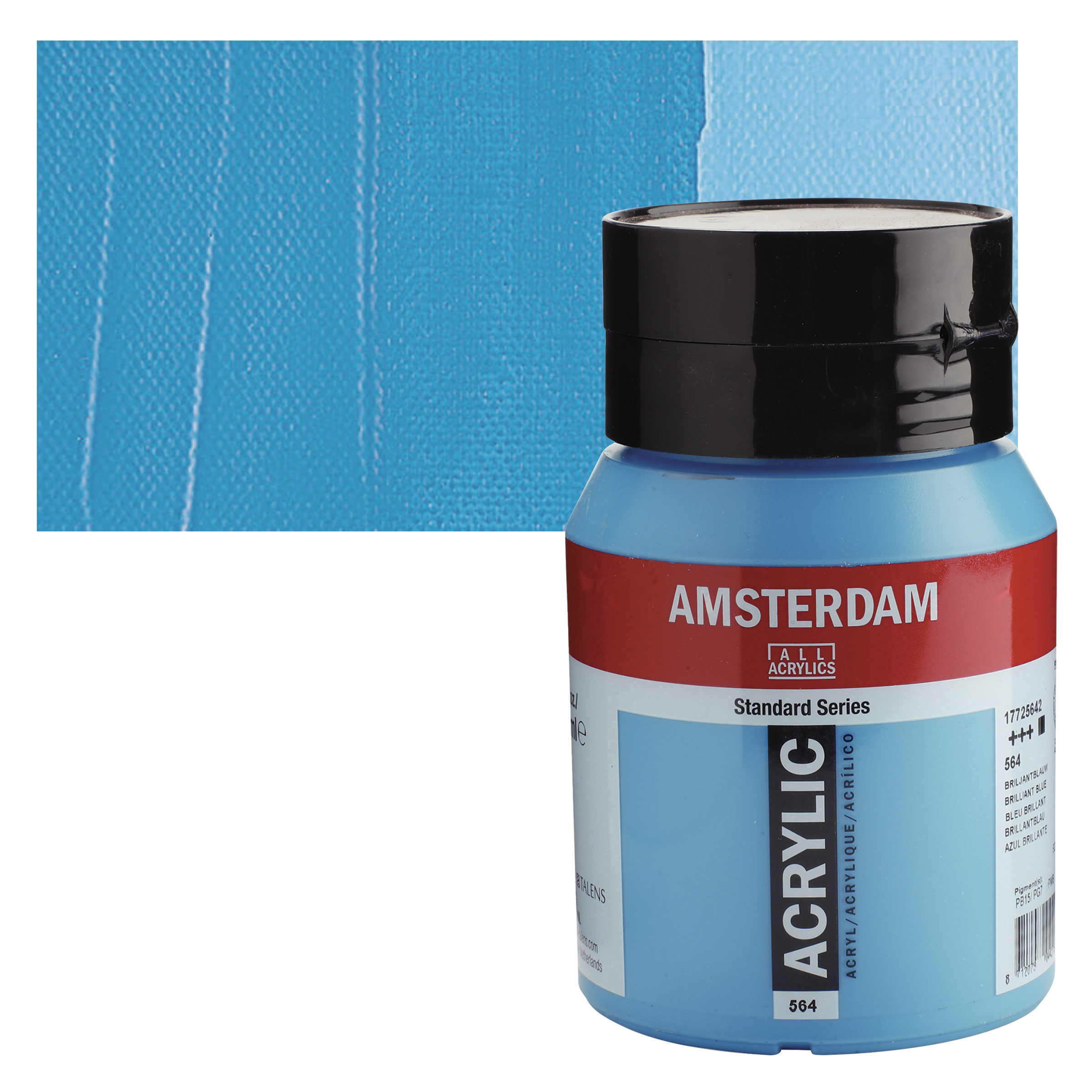 Amsterdam Standard Series Acrylic - Brilliant Blue, 500 ml bottle ...