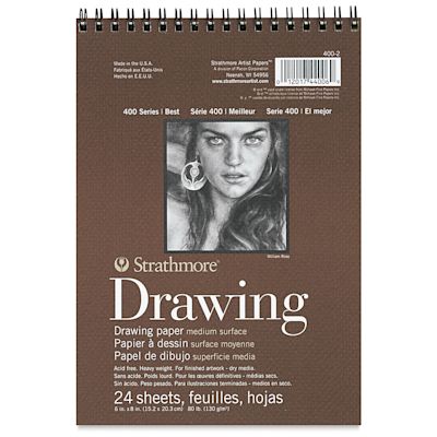 Strathmore 400 Series Drawing Paper Pad - 6" x 8", 24 Sheets | BLICK ...