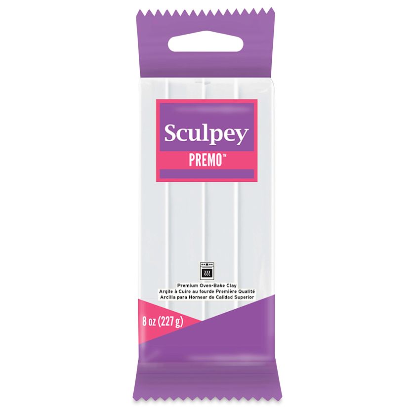 Sculpey Premo - 8 oz, White | BLICK Art Materials