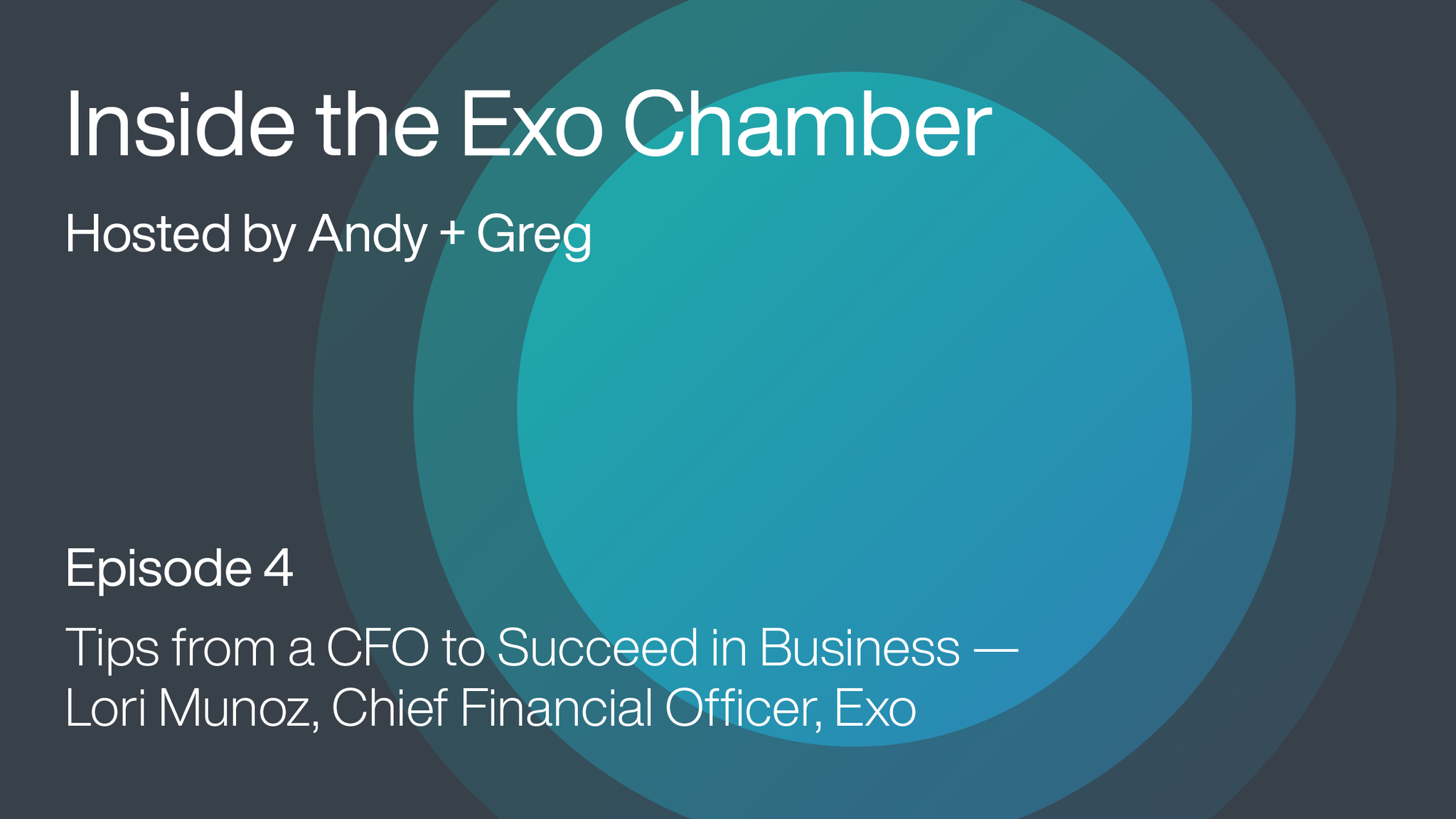 Tips from a CFO to Succeed in Business | Exo