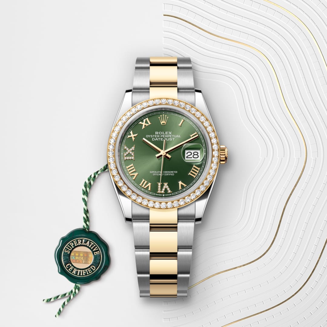 Rolex Datejust 36 Yellow Gold Rolesor Oystersteel, M126283RBR-0012