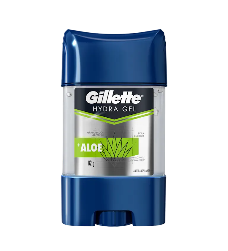 Gel Invisible Antitranspirante Hydra Gel Aloe | Gillette Latino