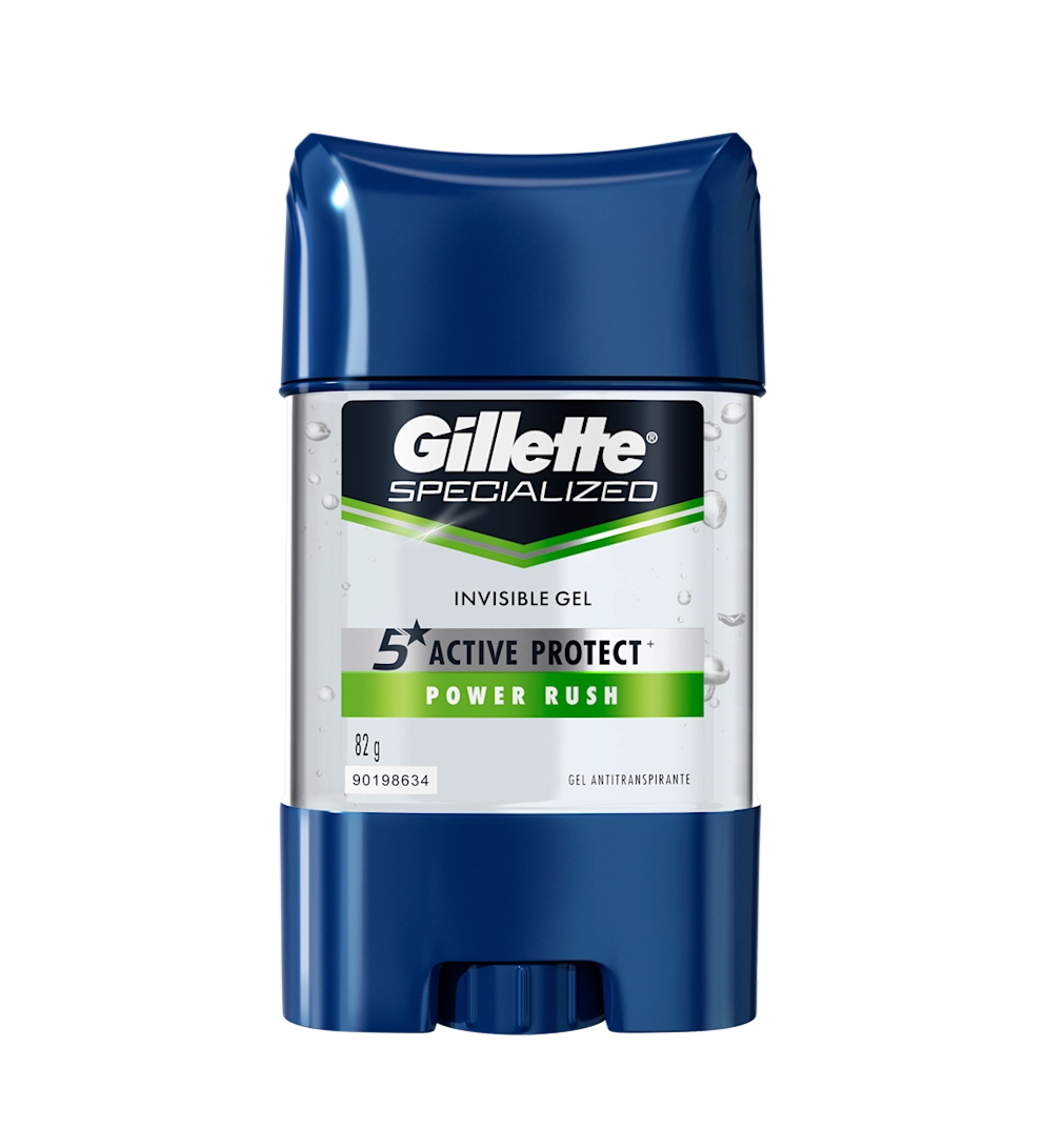 Gel Invisible Antitranspirante Specialized Power Rush para Hombre ...