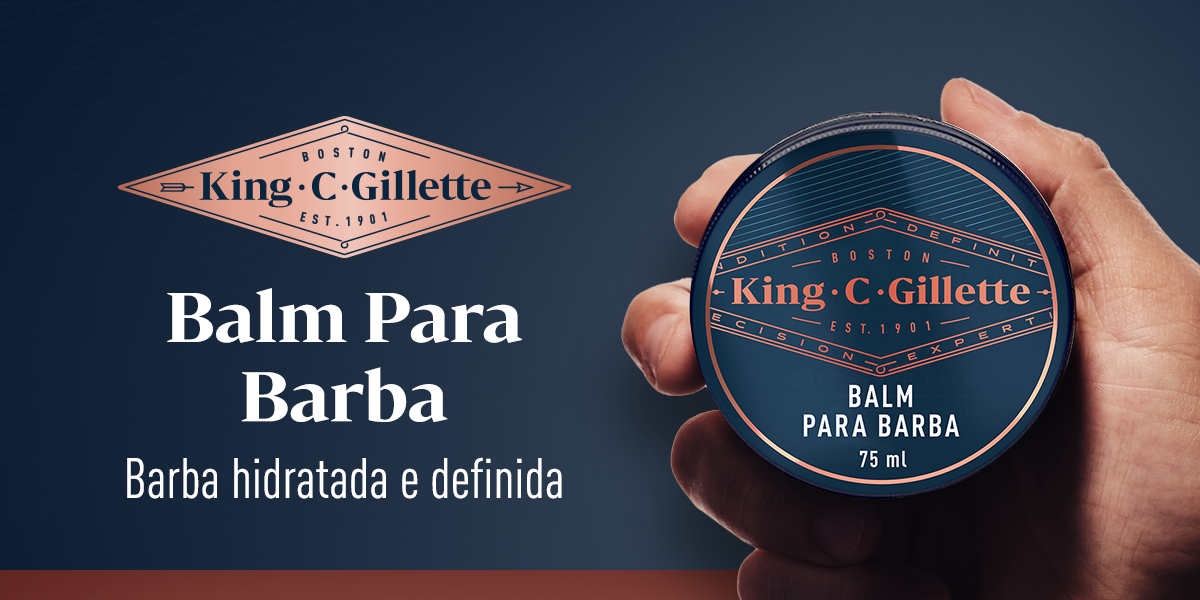Balm para barba King C. Gillette