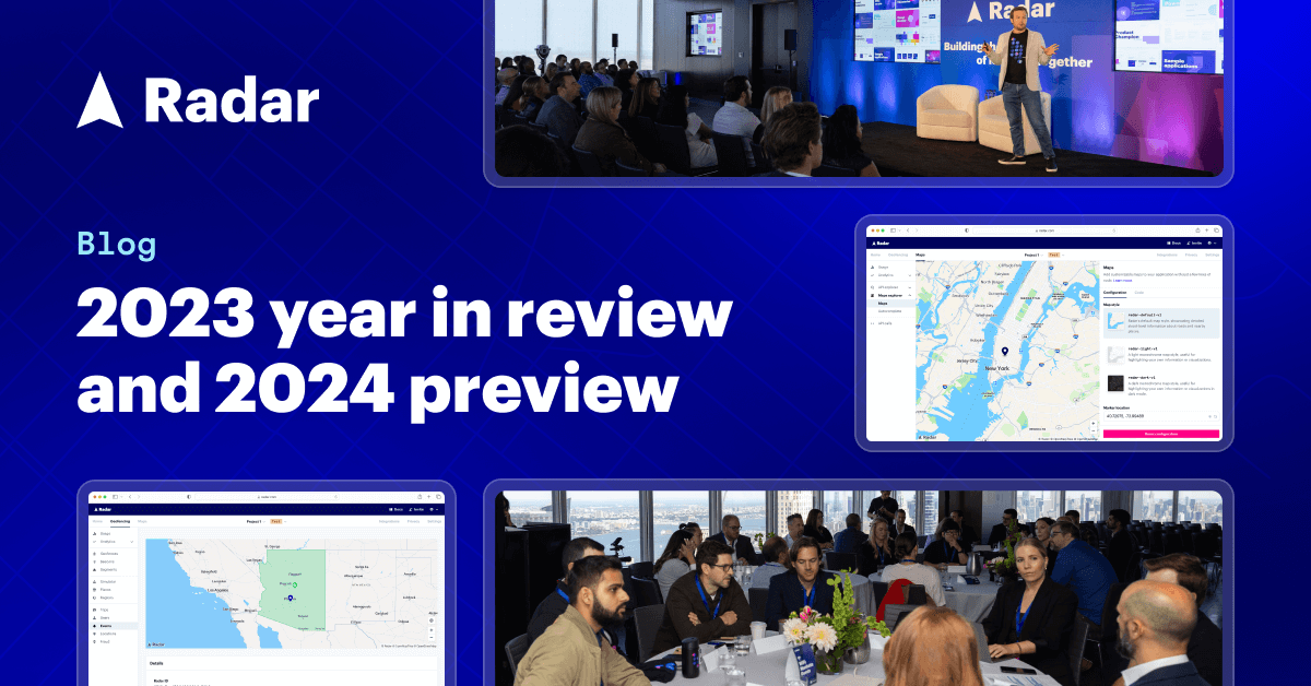 Radar 2023 year in review and 2024 preview | Radar Blog