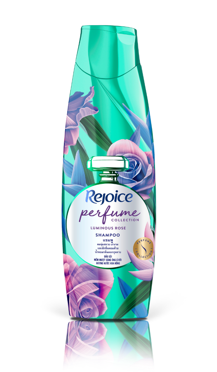 Shiny Rose Scent Shampoo with Silky Smooth Extract | Rejoice