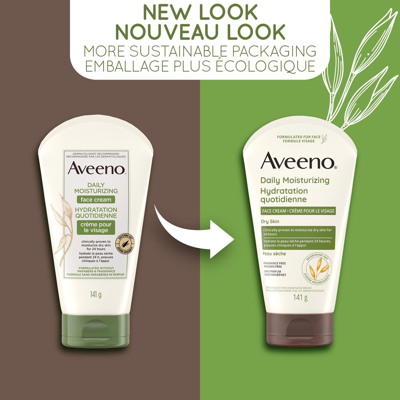 Crème pour le visage Hydratation quotidienne | AVEENO®