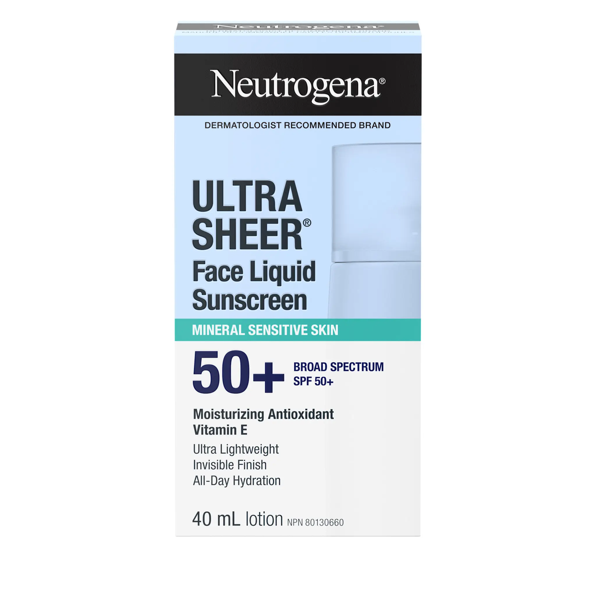 ULTRA SHEER® Face Sunscreen, SPF 50 | NEUTROGENA®