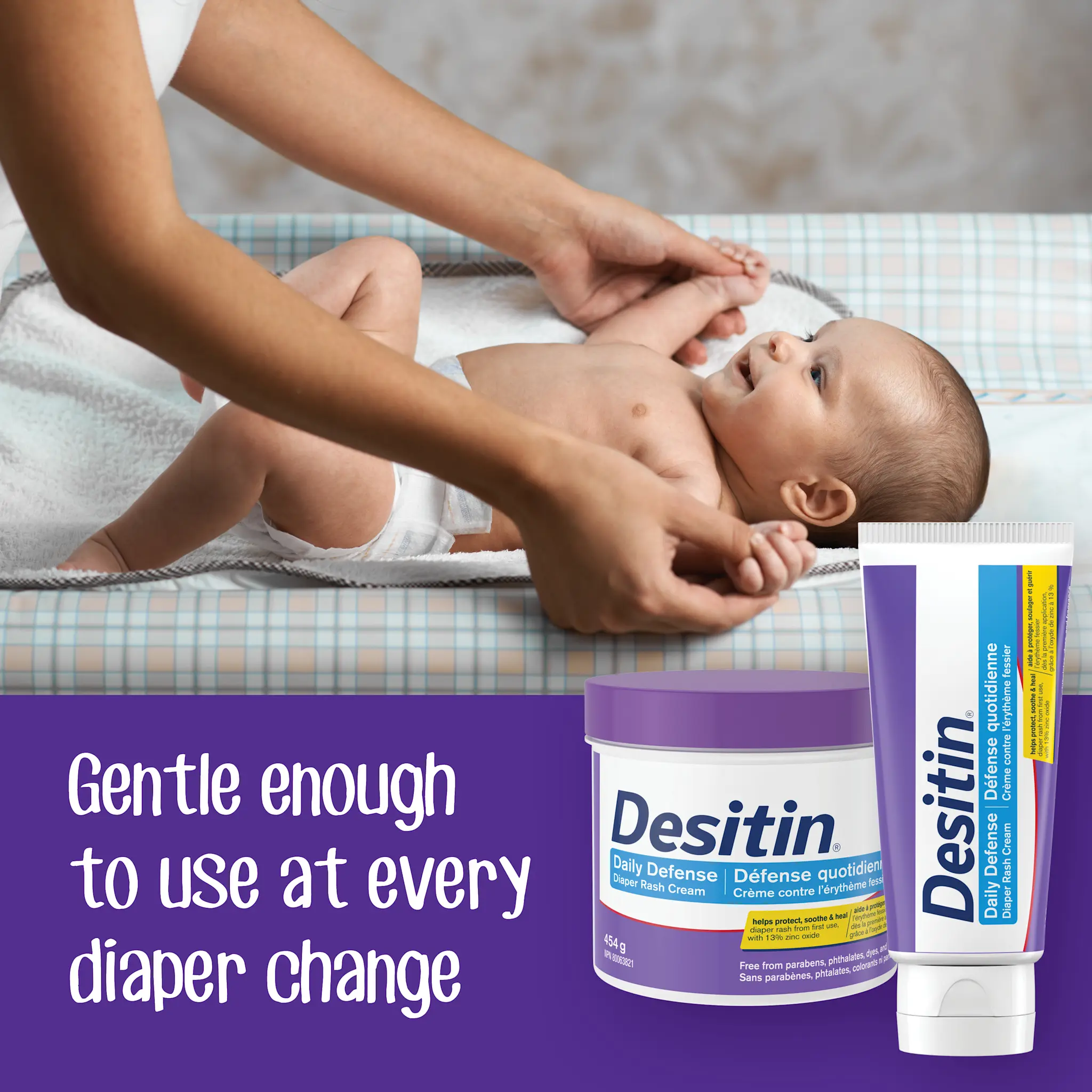 Daily Defense Diaper Rash Cream | Desitin® Canada