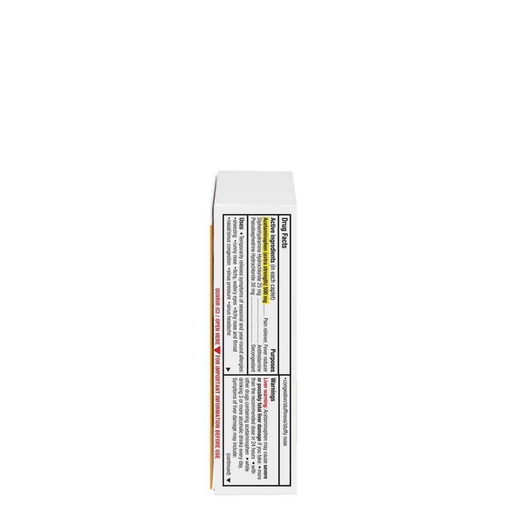 Extra Strength Total Allergy & Sinus Caplets | BENADRYL®