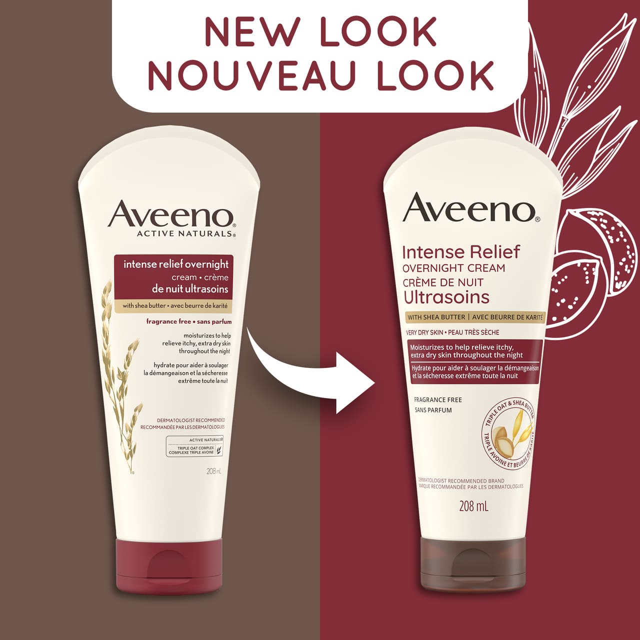 Overnight Skin Cream for Dry Skin Relief | AVEENO®