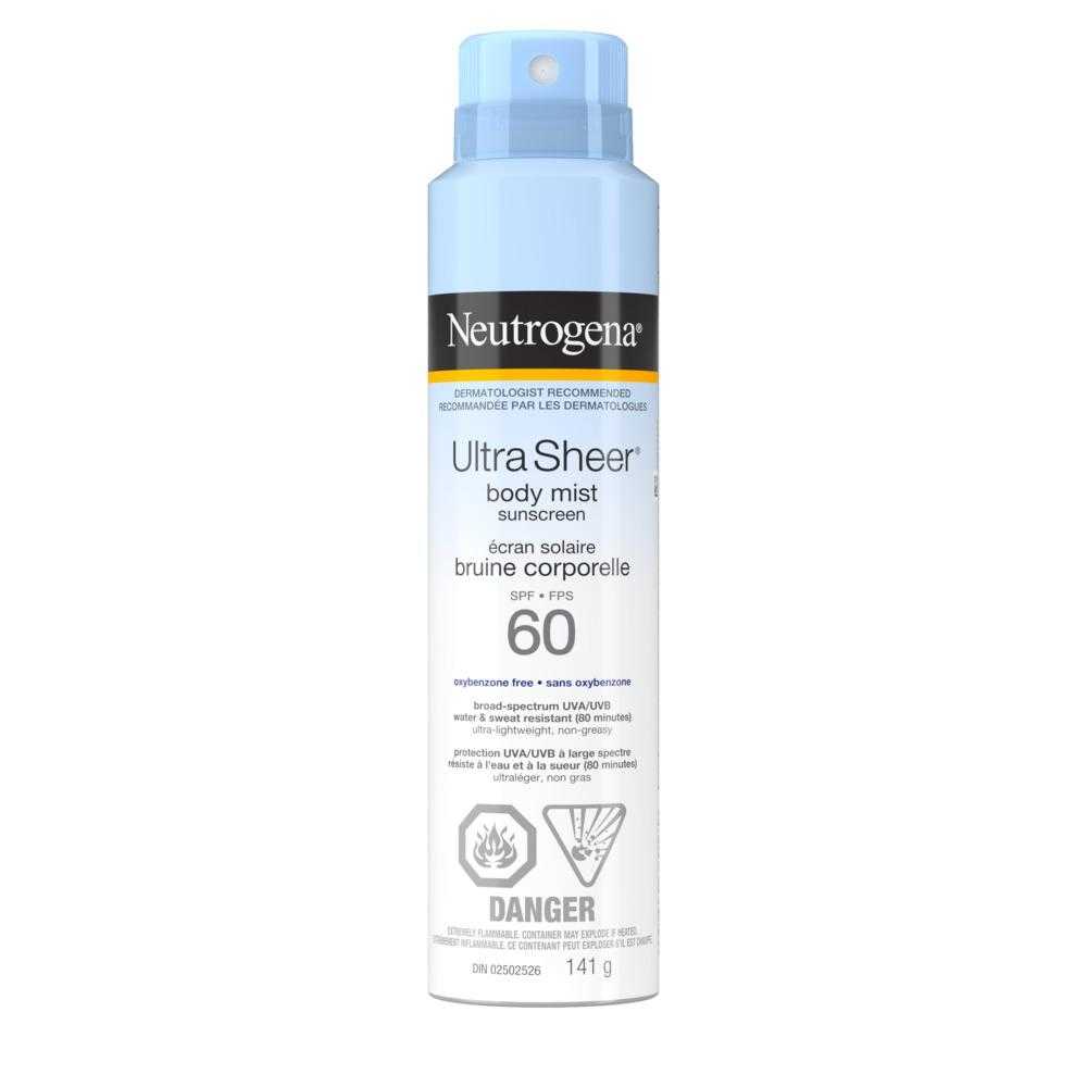 Neutrogena ultra sheer face mist store