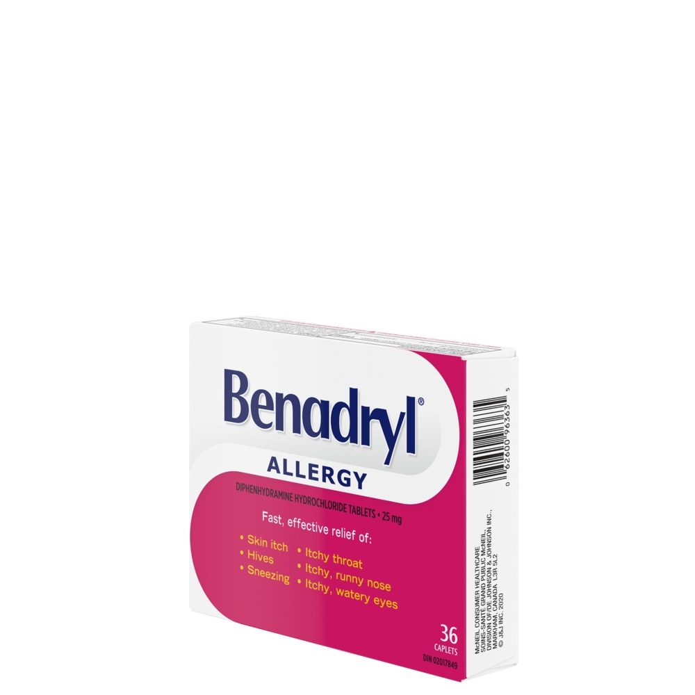BENADRYL® Allergy Caplets | BENADRYL® Canada