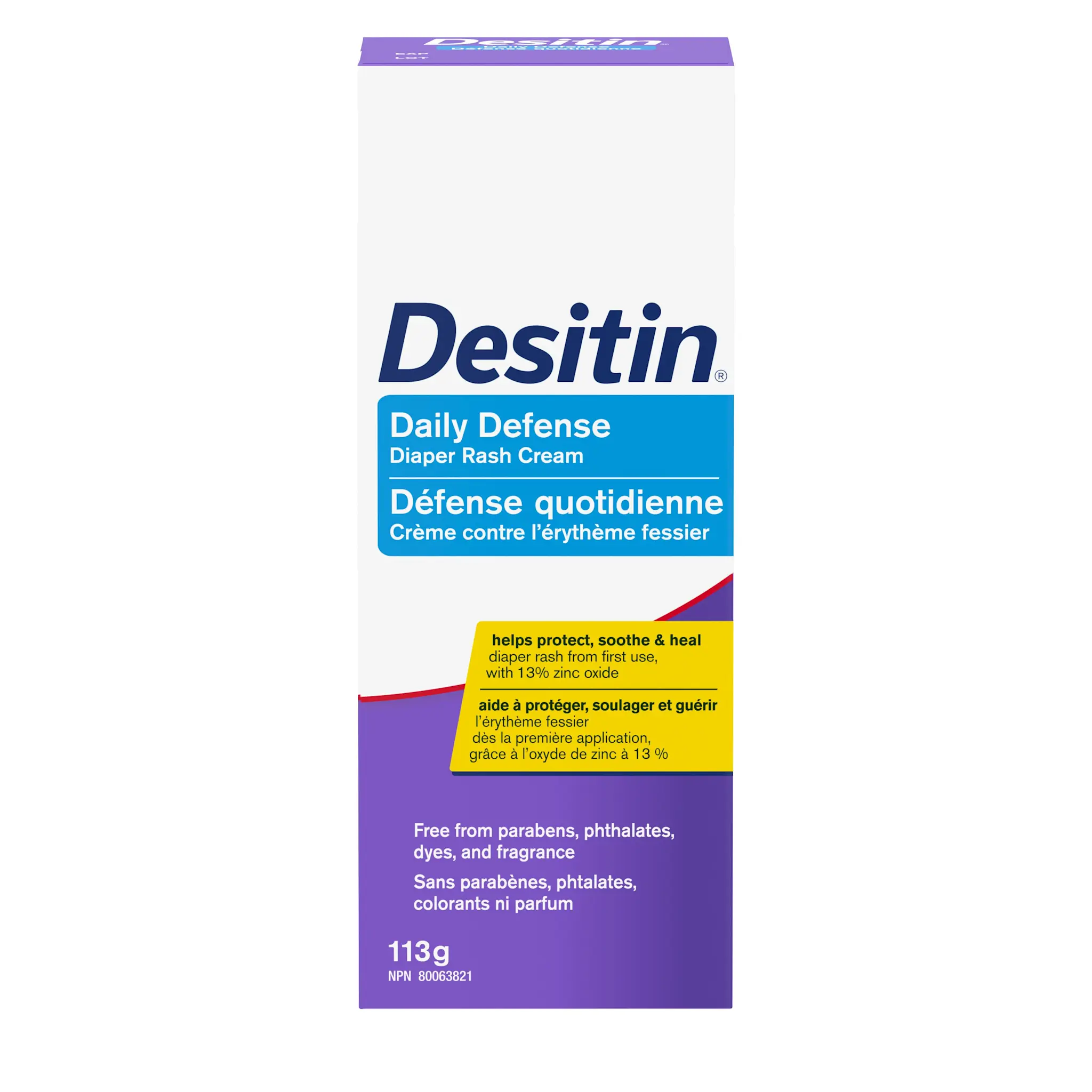 Daily Defense Diaper Rash Cream | Desitin® Canada