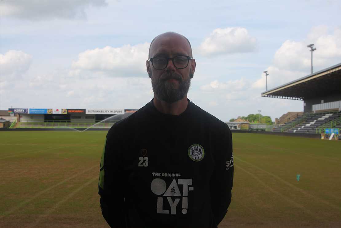 Nick Johnstone provides update on pitch | WE ARE FGR